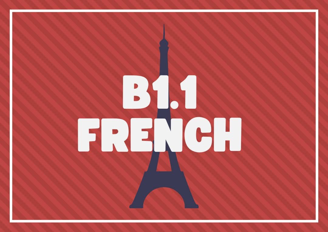 French B1.1 (Group Class) – MAMA LANGUE
